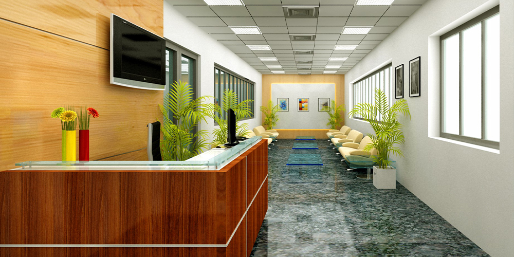 Office Interior Contractor In Greater Noida-Saanvi Interiors